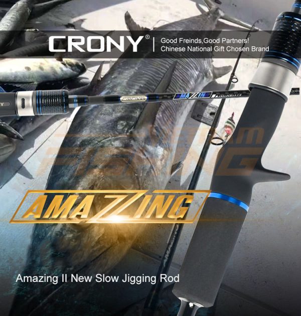 Cần Câu Slow Jigging Crony Amazing II - Vietnam Fishing