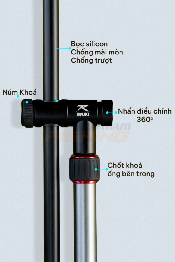 Dù Câu Cao Cấp RYUKI M Code - Vietnam Fishing