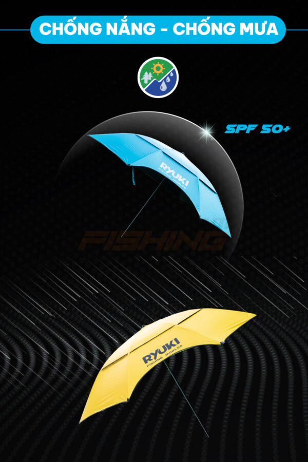 Dù Câu Cao Cấp RYUKI M Code - Vietnam Fishing