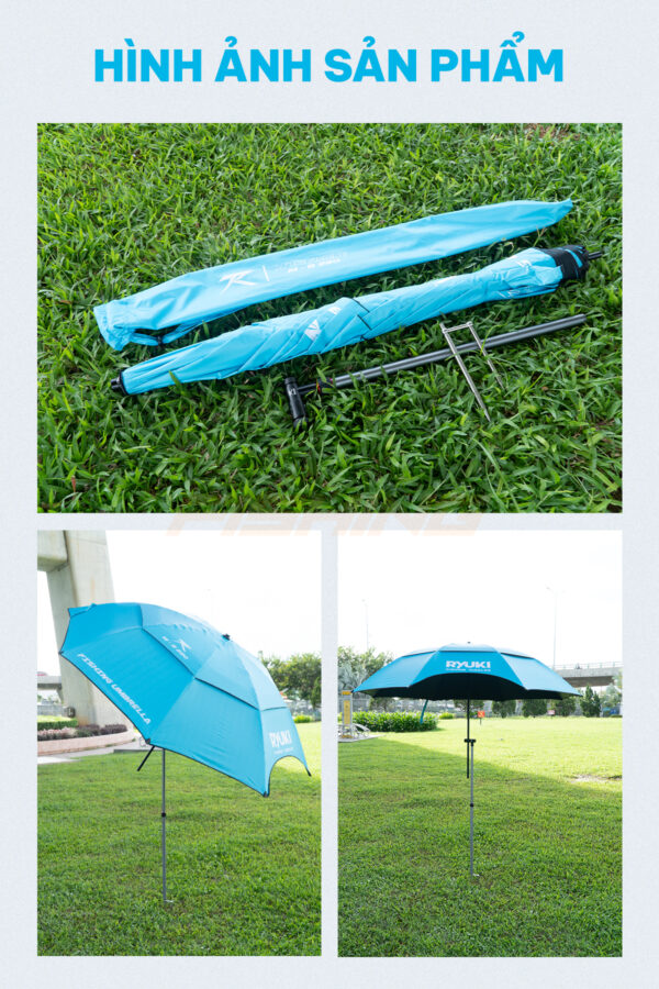 Dù Câu Cao Cấp RYUKI M Code - Vietnam Fishing