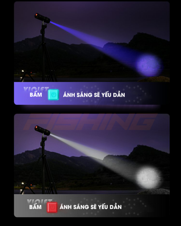 Đèn Câu Cá Đêm HANDING 2023 - Vietnam Fishing