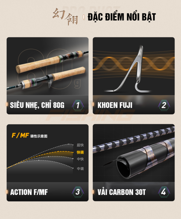 Cần Câu Lure MSS MagicL Makou - Vietnam Fishing