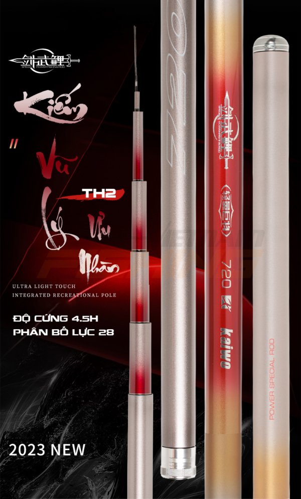 Cần Câu Kaiwo Kiếm Vũ Lý Ưu Nhàn TH2 - Vietnam Fishing