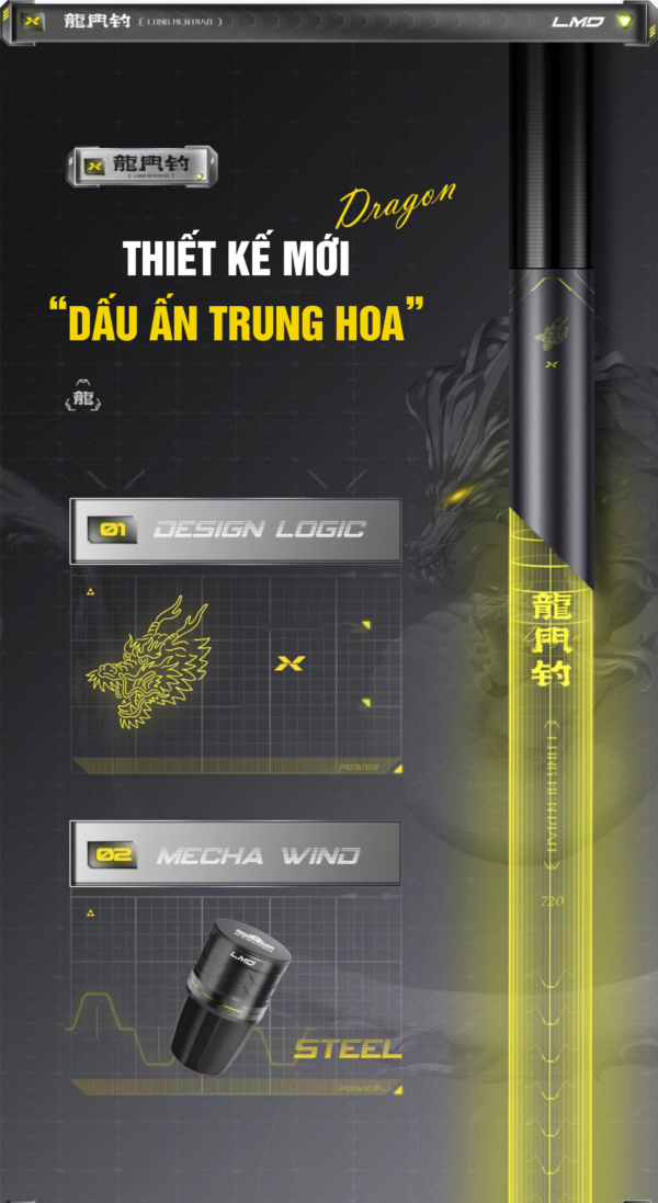 Cần Câu HANDING Long Môn Điếu 6H - Vietnam Fishing