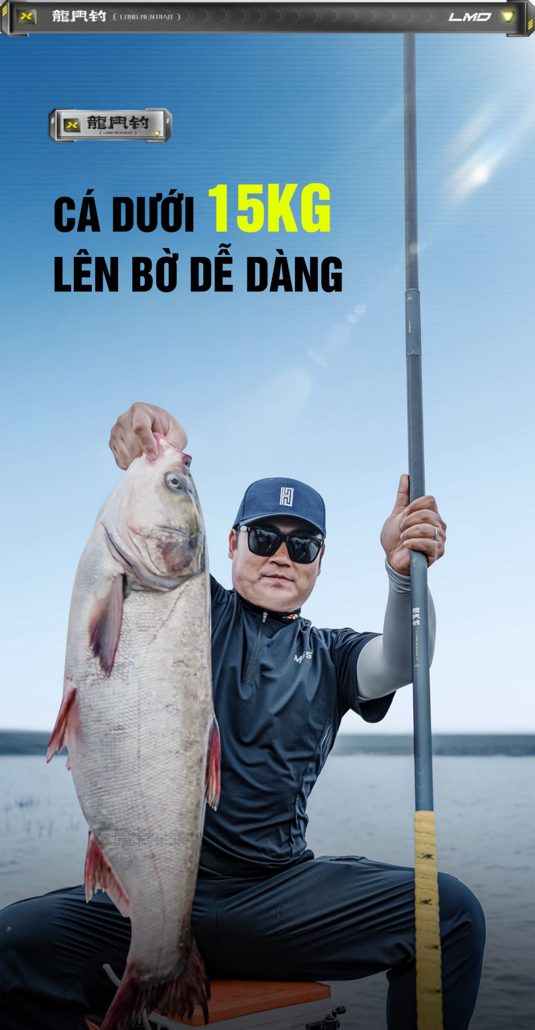 Cần Câu HANDING Long Môn Điếu 6H - Vietnam Fishing