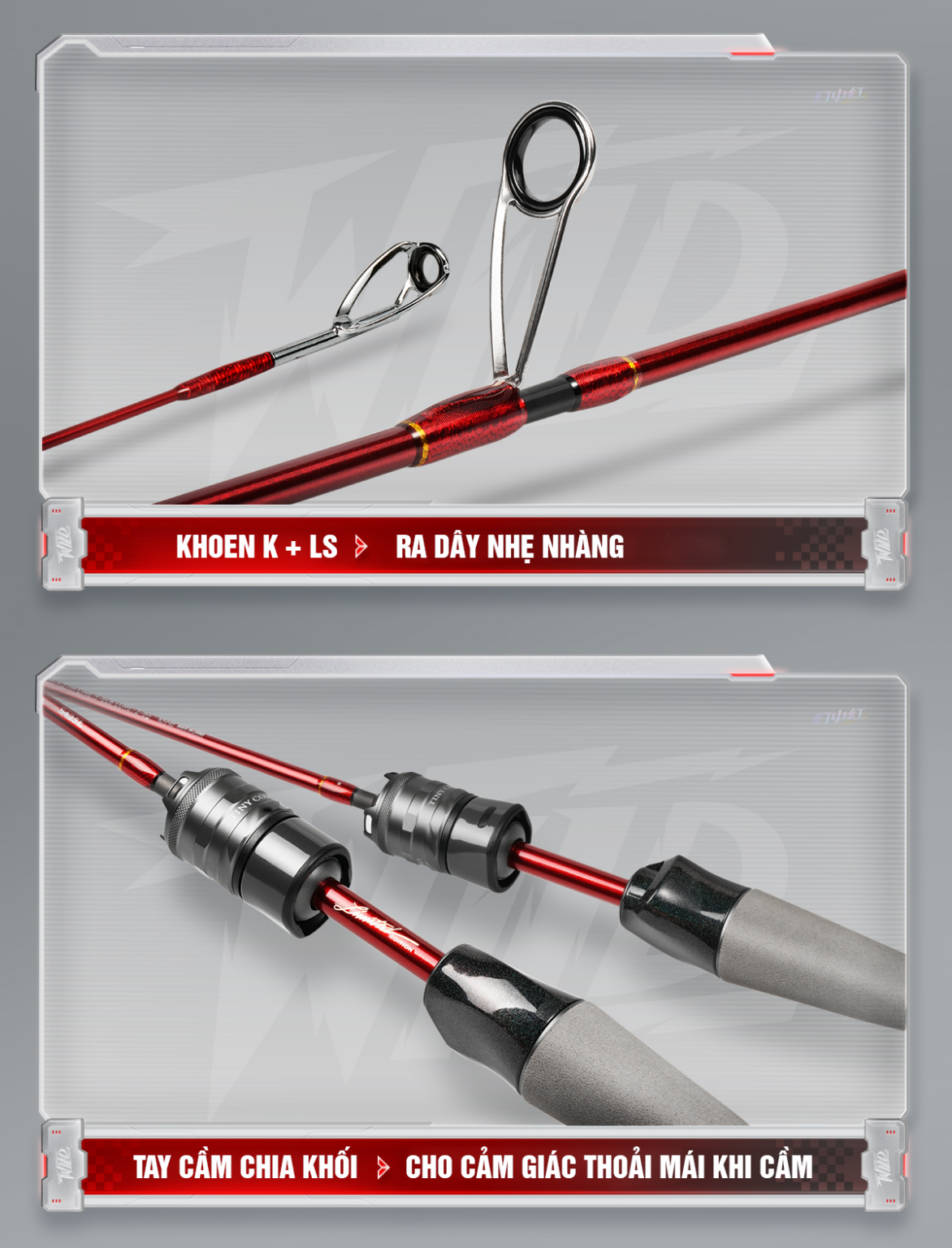 Cần Câu Lure MSS Tiny Combo - Vietnam Fishing