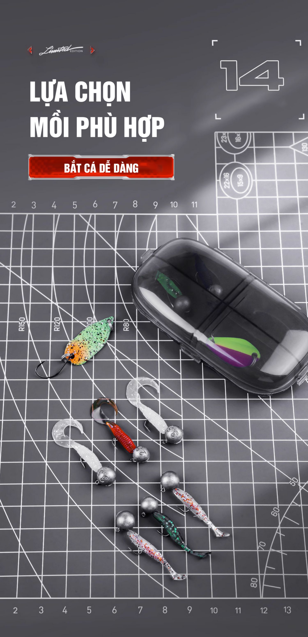 Cần Câu Lure MSS Tiny Combo - Vietnam Fishing